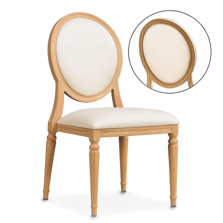 Deluxe Louis – Luxury Ballroom stacking chair